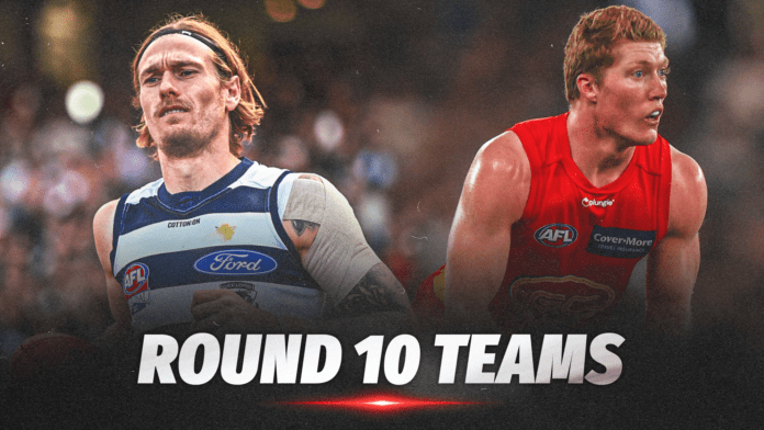 AFL Round 10 Team Line-Ups 2024 - AFL News - Zero Hanger