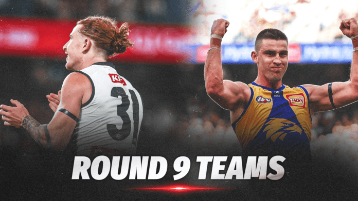 AFL Round 9 Team Line-Ups 2024 - AFL News - Zero Hanger