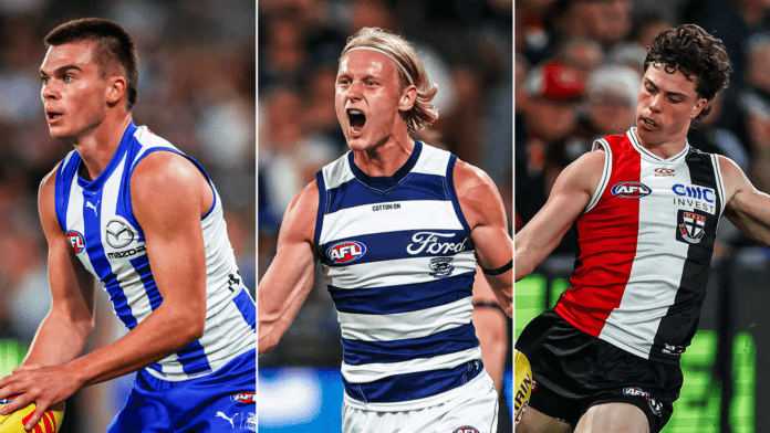 The SIX leading contenders the 2024 AFL Rising Star - AFL News - Zero ...
