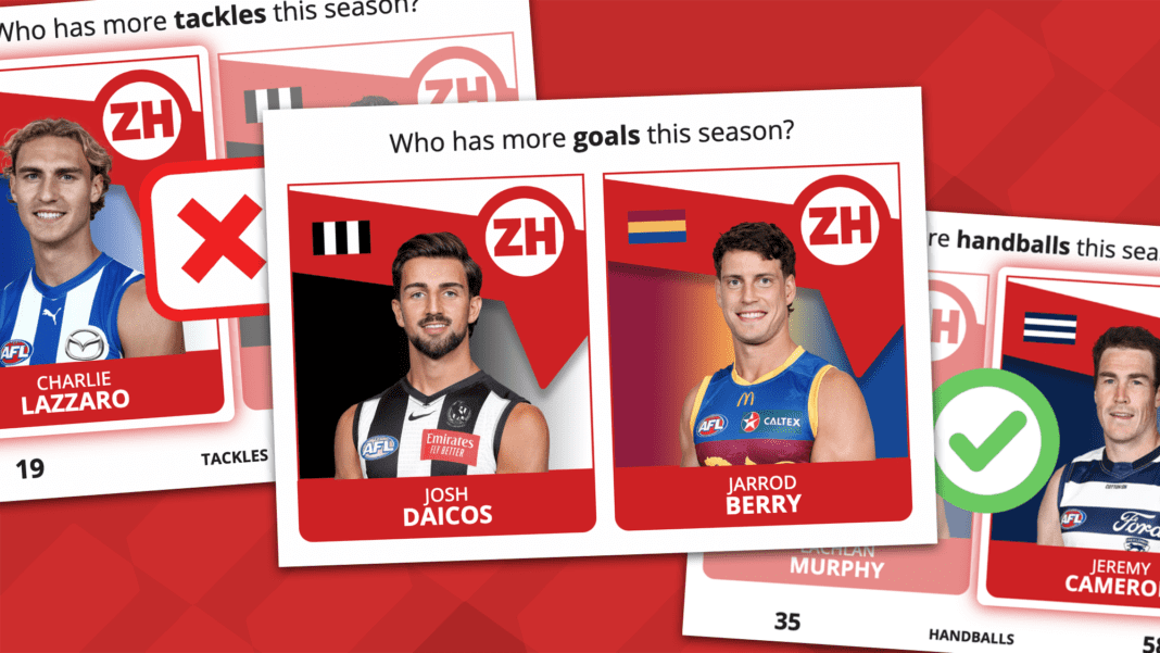 Streakr: The addictive AFL statistics game - AFL News - Zero Hanger