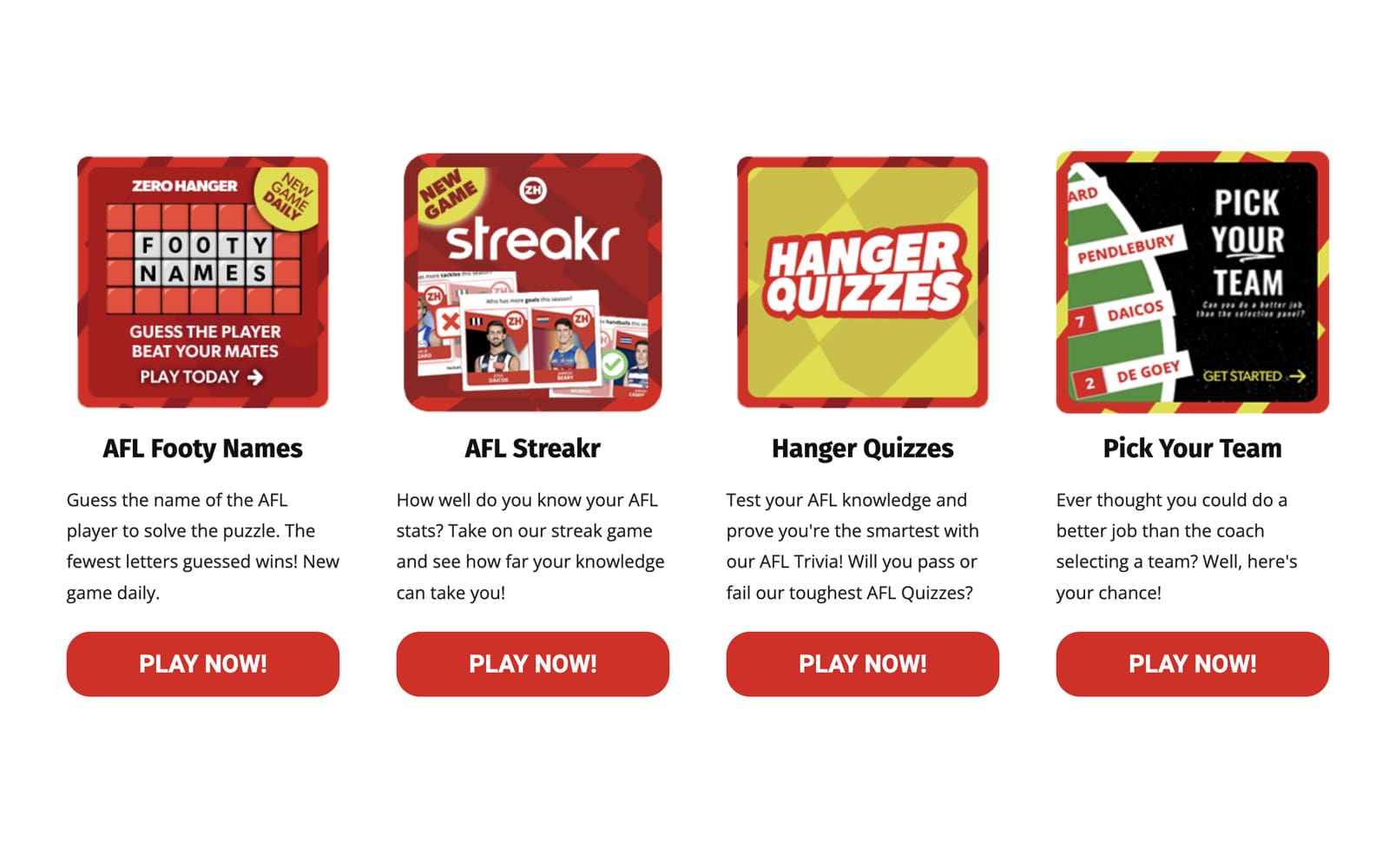 AFL Games Centre - Zero Hanger