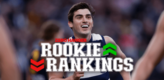 Rookie Rankings - Zero Hanger