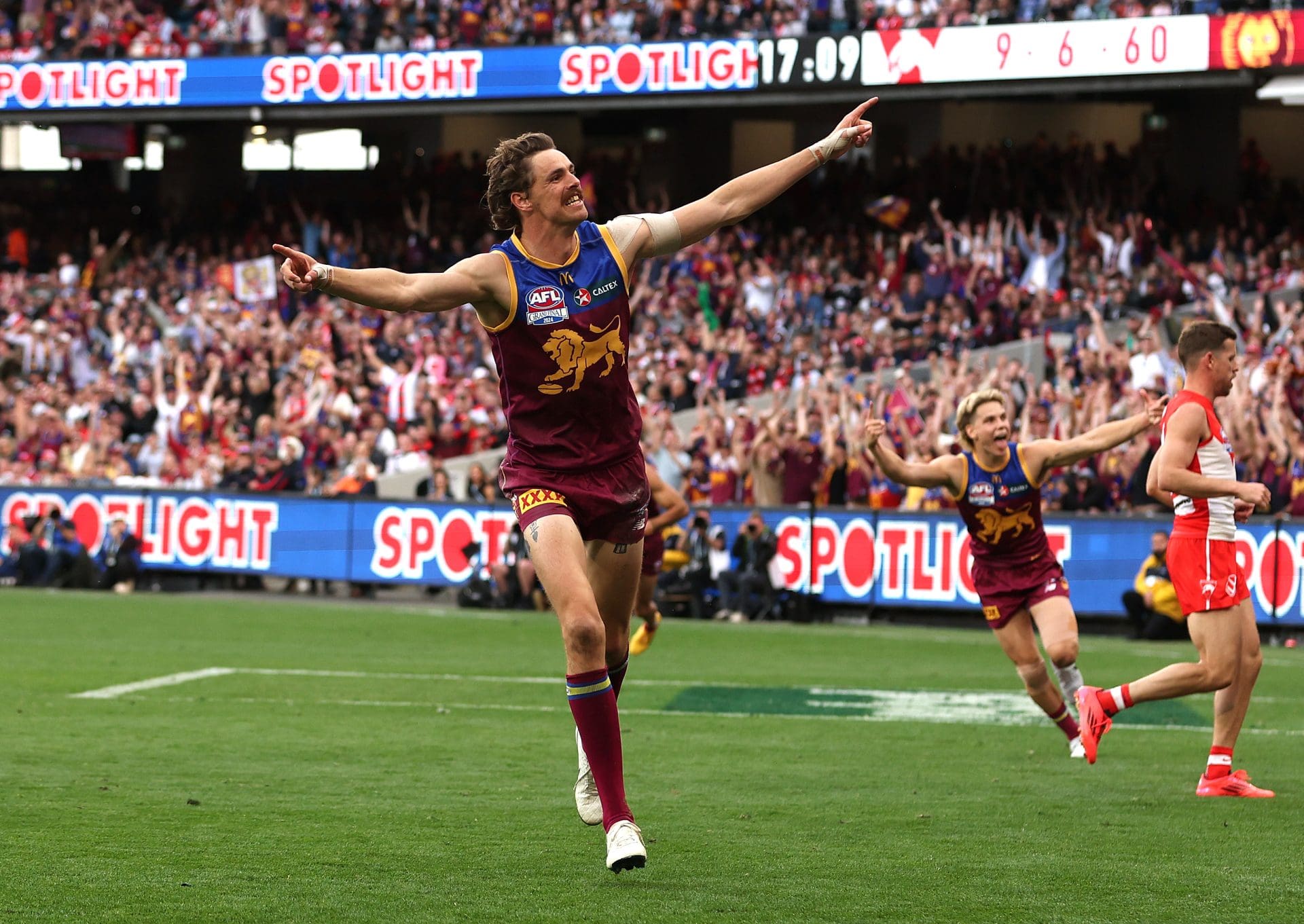 Brisbane coach answers question on future of star forward Joe Daniher ...