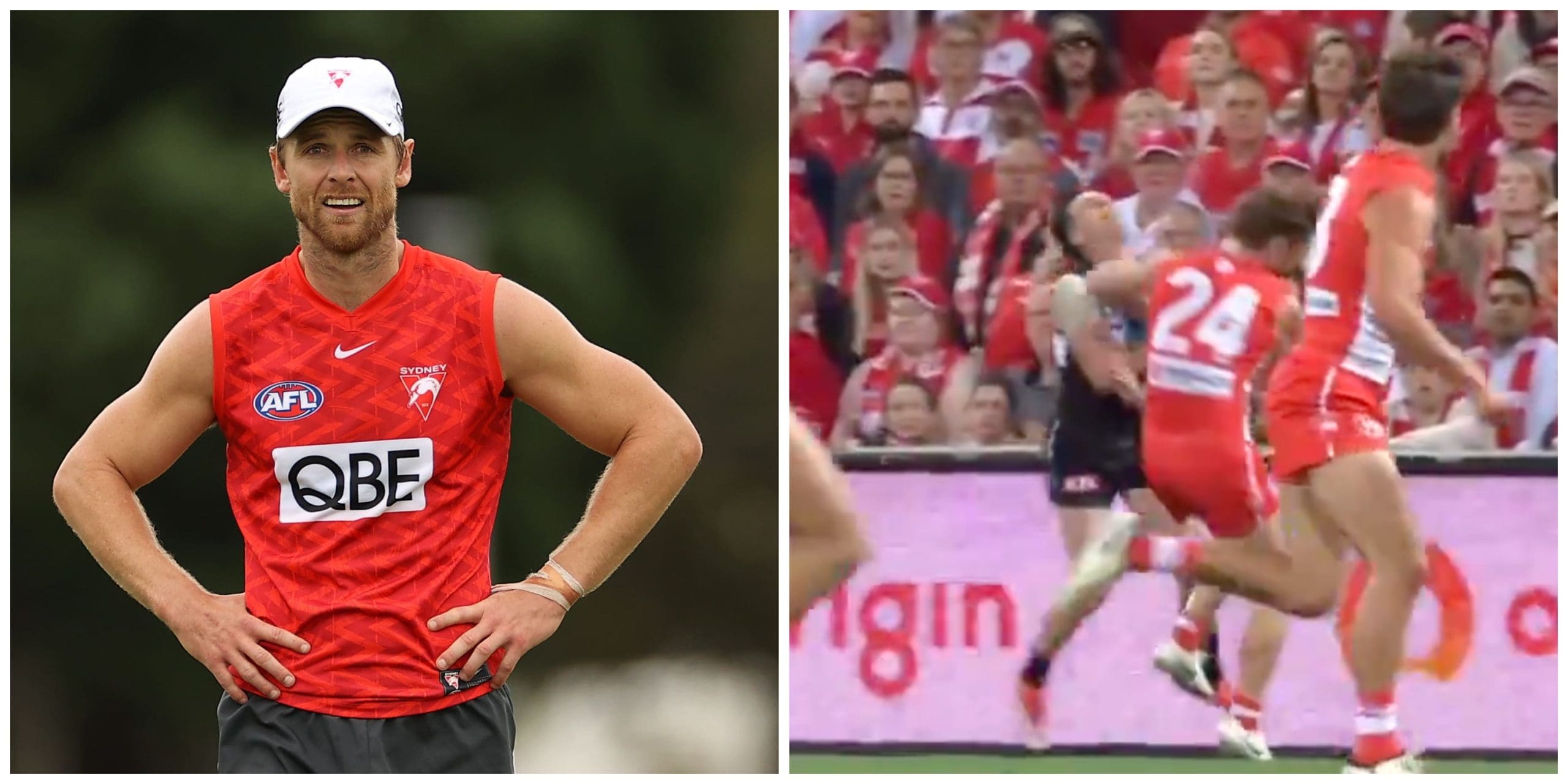 AFL MRO: Sydney's Dan Rampe's learns fate for high hit on Zak Butters ...