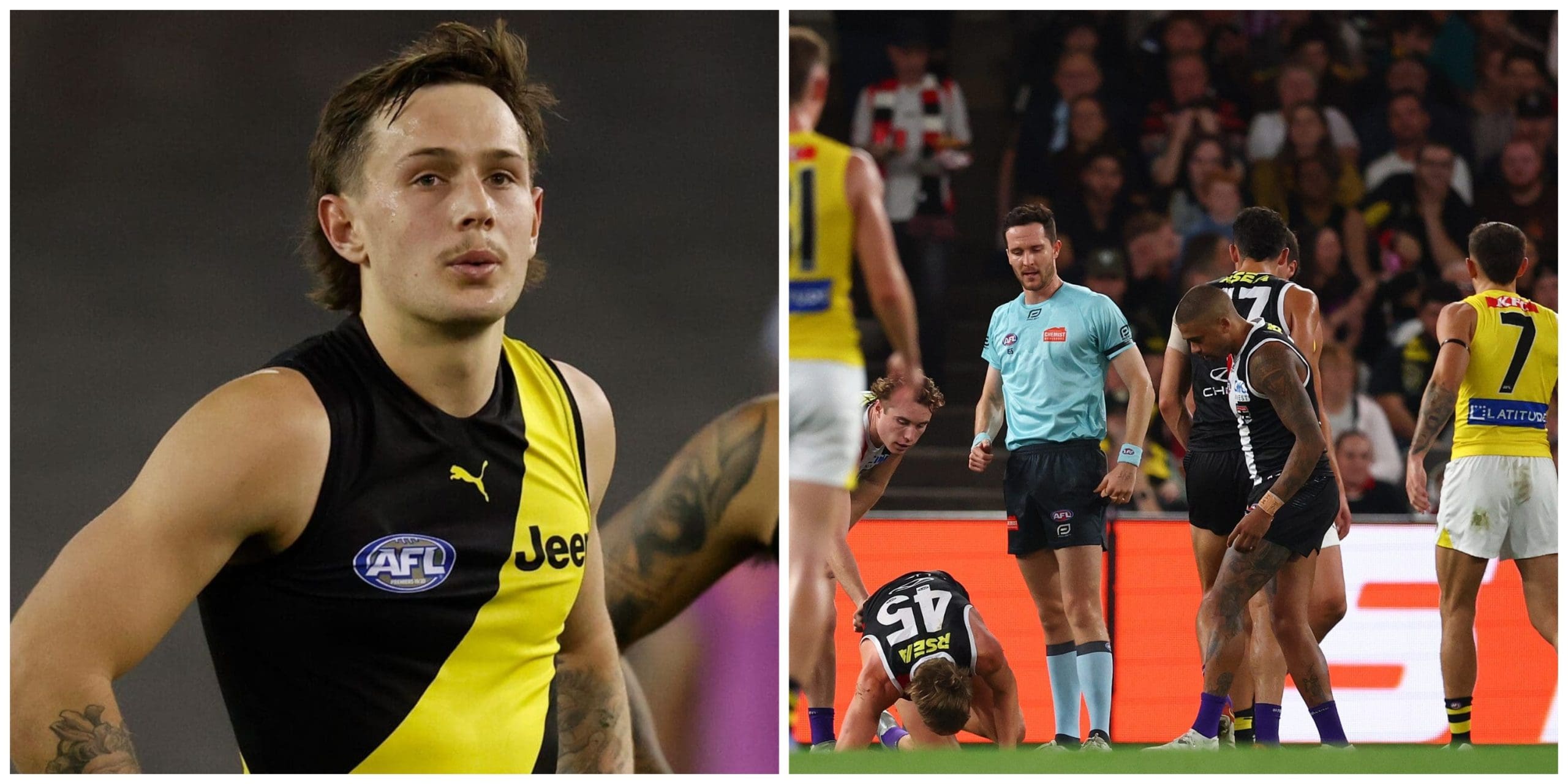 AFL Tribunal: Richmond forward Rhyan Mansell learns fate after ...