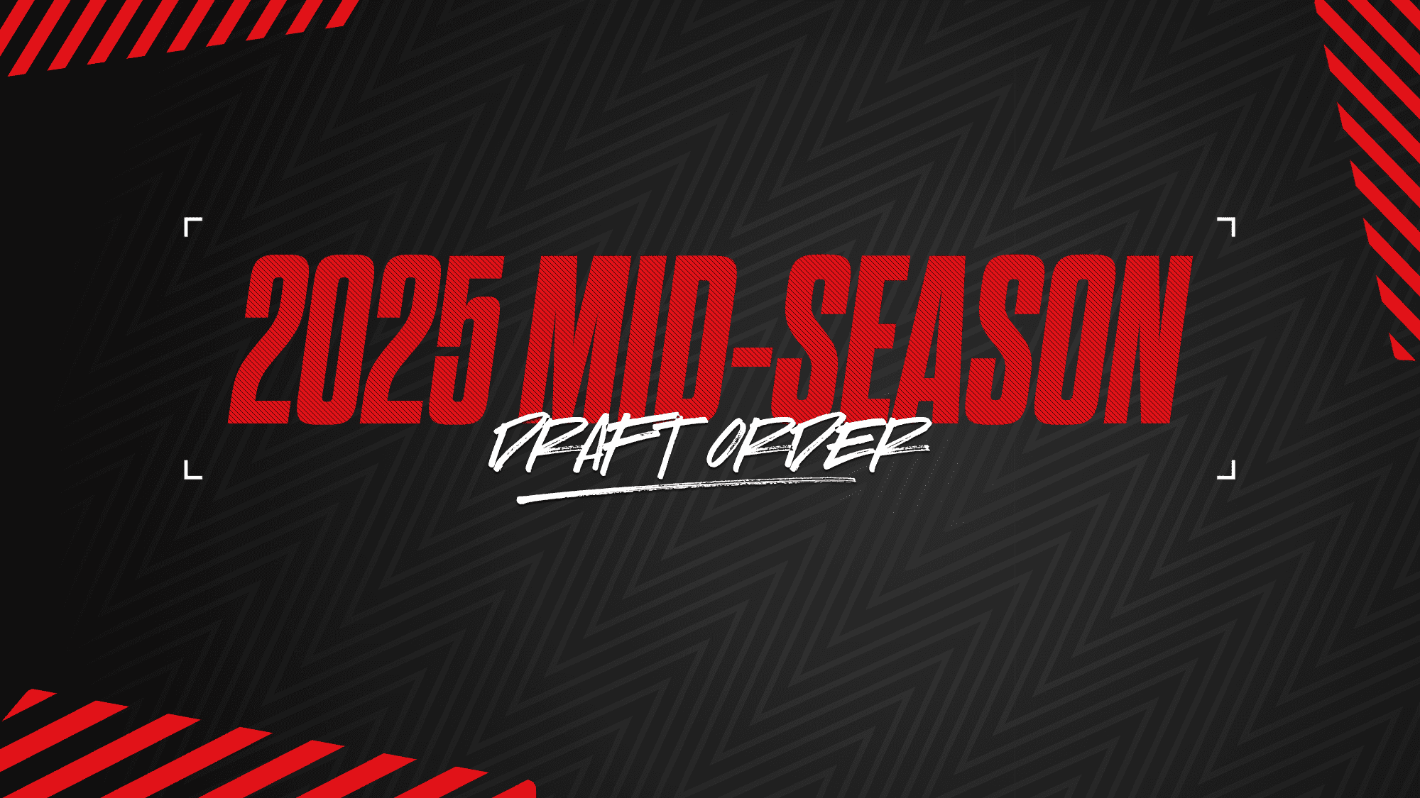 AFL Mid-Season Draft Order 2025 - Zero Hanger