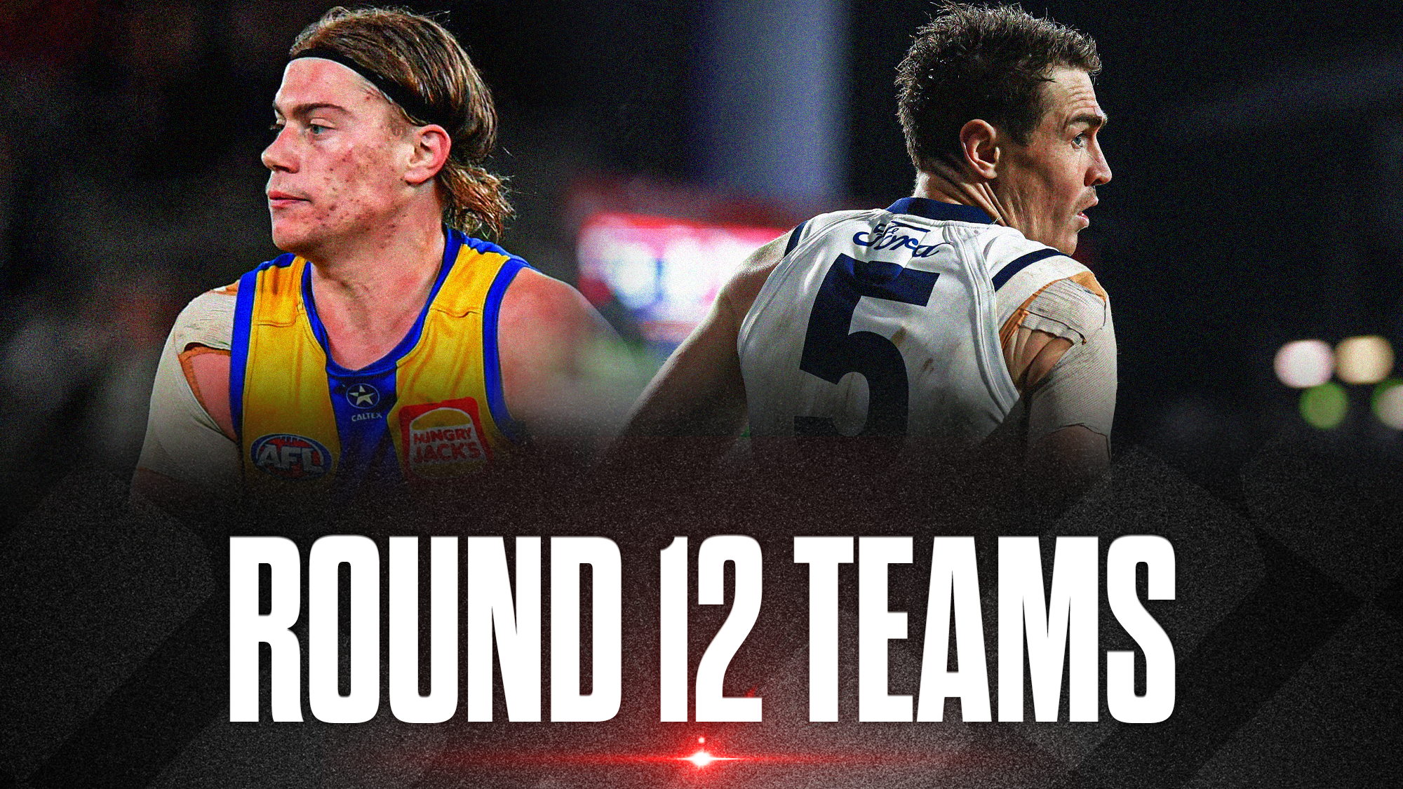Round 12 Team Line-Ups - Zero Hanger