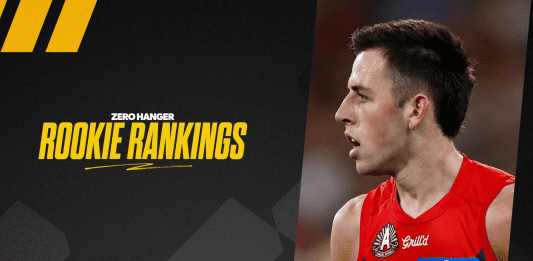 Rookie Rankings - Zero Hanger