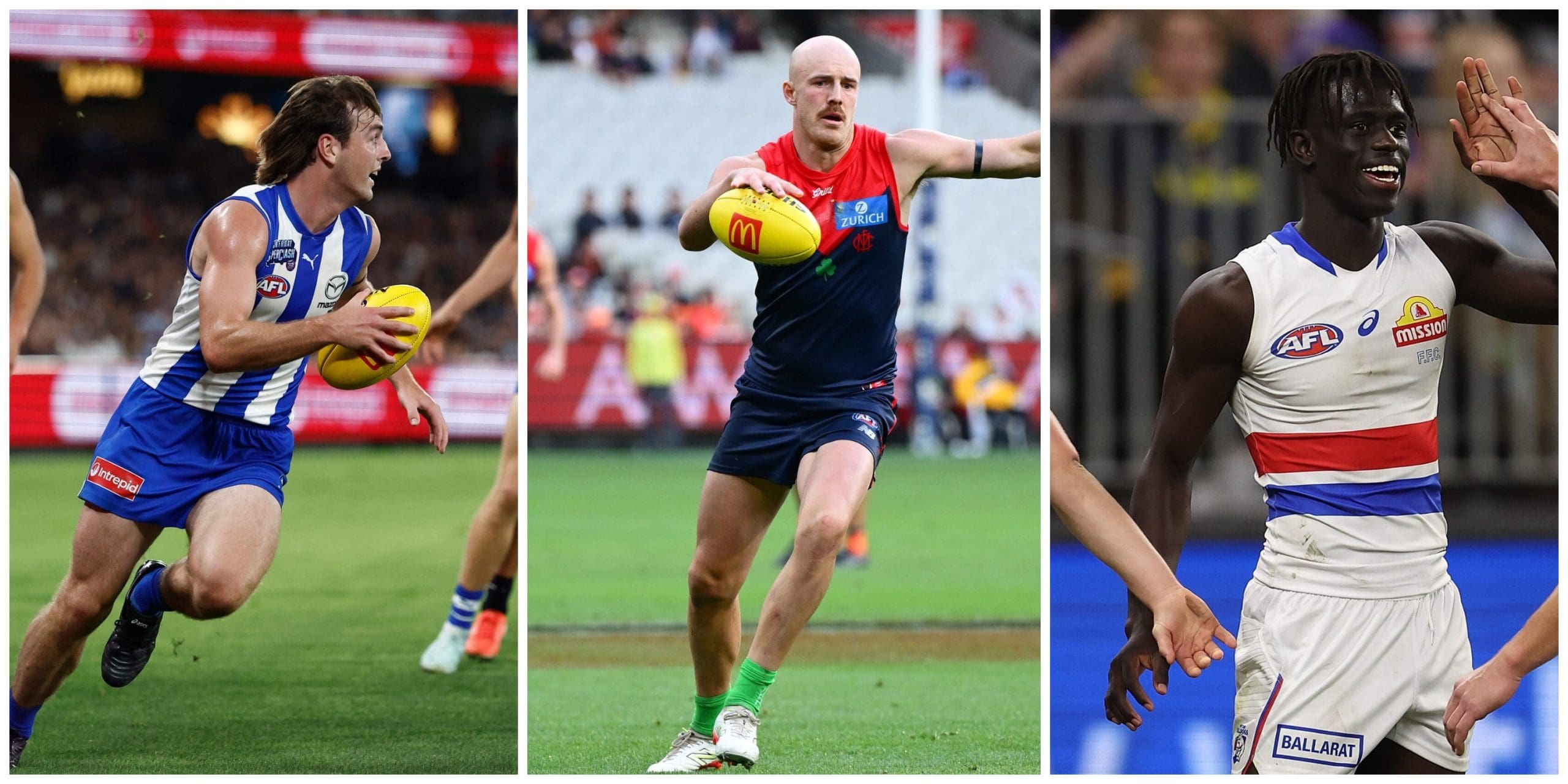 North Melbourne, Hawthorn youngsters dominate as Demon, Dolphin produce ...