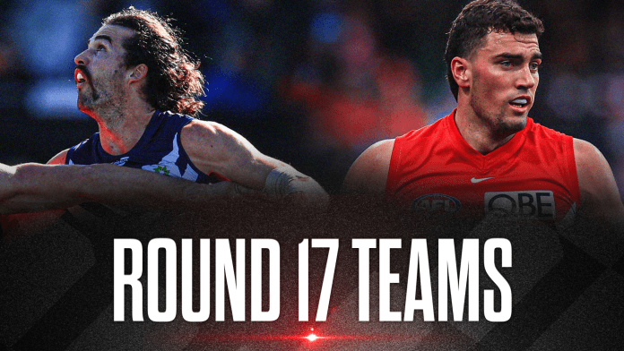 AFL Round 17 Team Line-Ups 2025 - AFL News - Zero Hanger