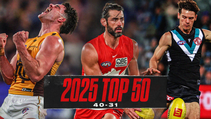 The top 50 AFL players of 2025: 40-31 (Part 2) - AFL News - Zero Hanger