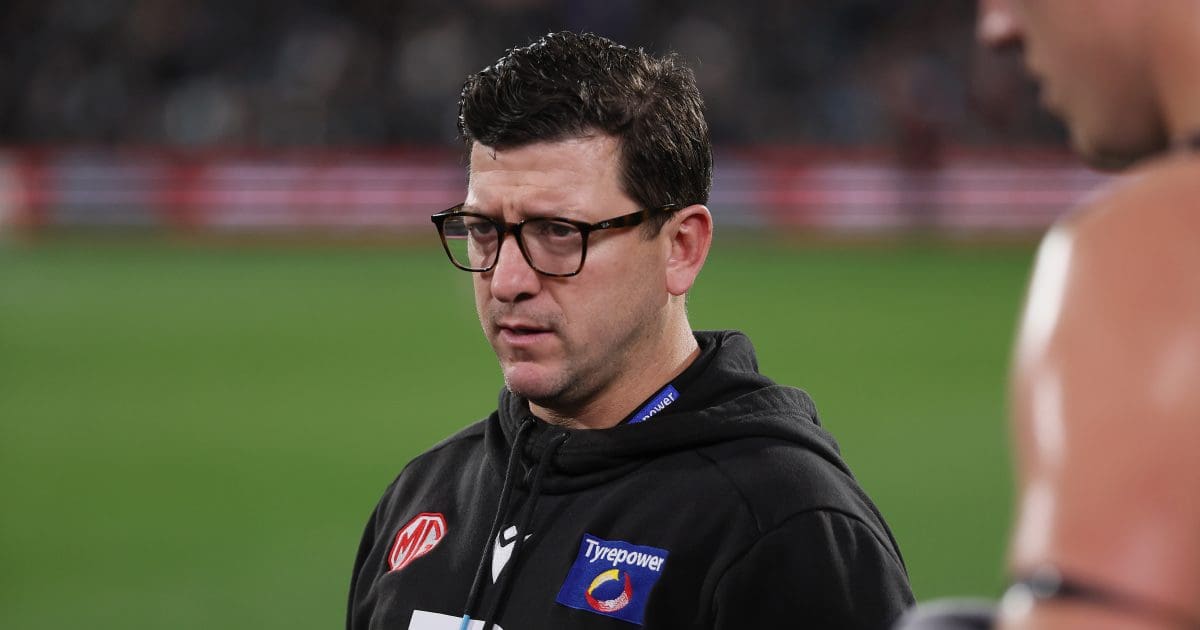 "Dropped off": Port coach's concern after Carlton loss - Zero Hanger